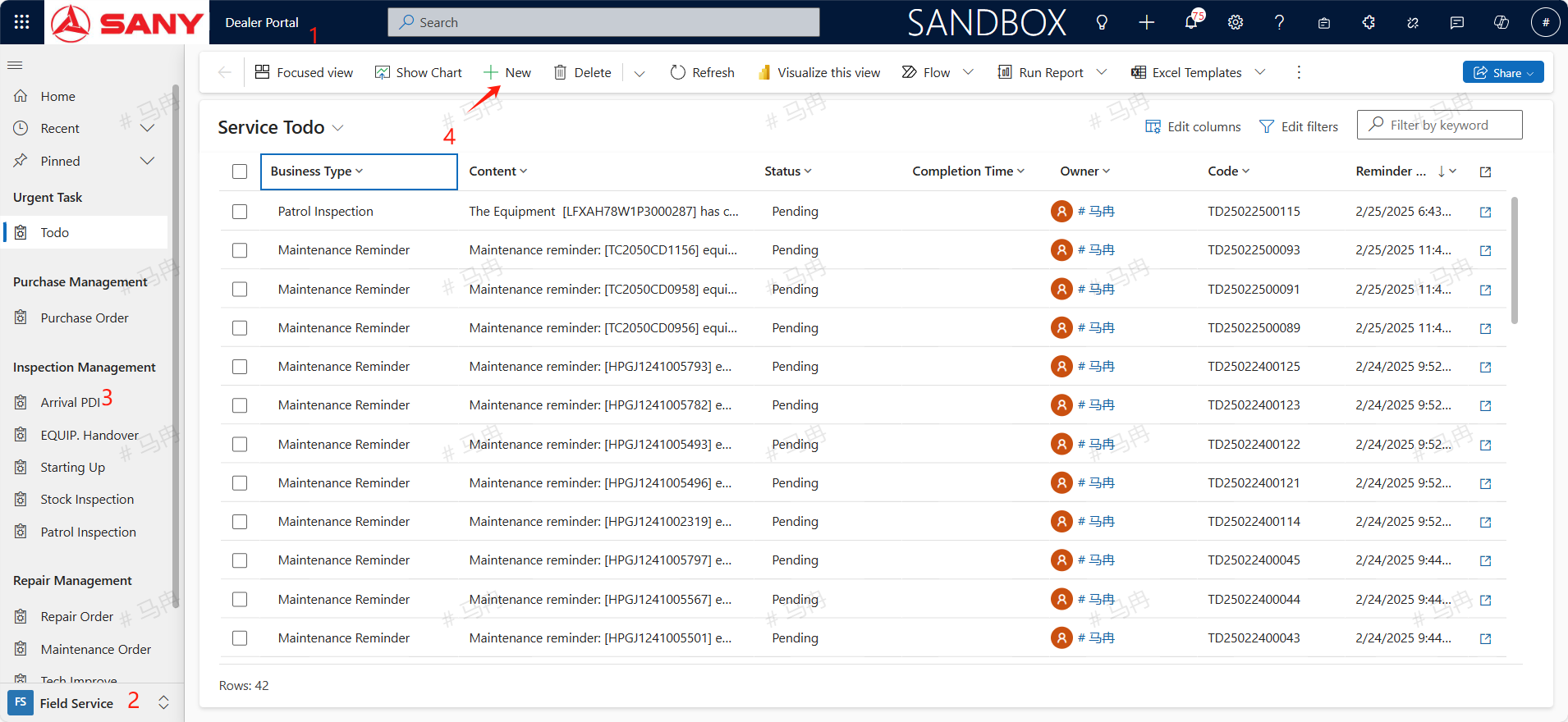 Arrival PDI | My CRM Help